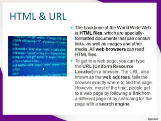 Internet &web technology | PPTX