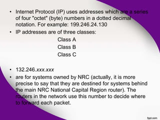 Internet &web technology | PPTX