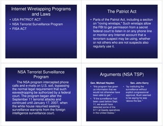 Internet Wiretapping - Government and Law Use (Omnivore, Carnivore ...