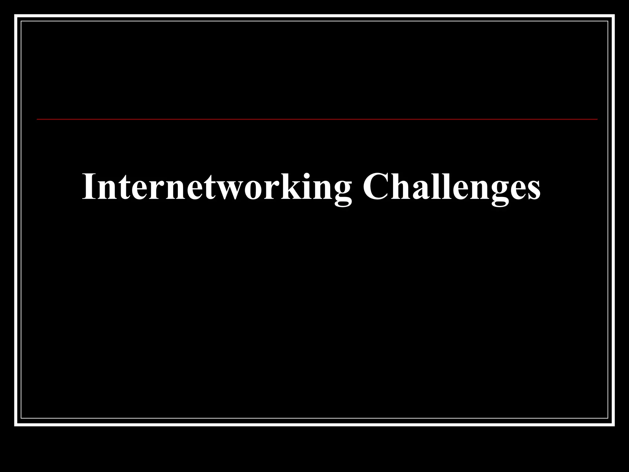 Internetworking basics | PPT