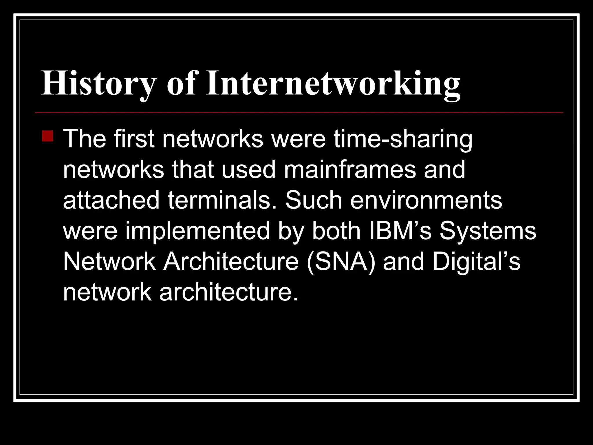 Internetworking basics | PPT