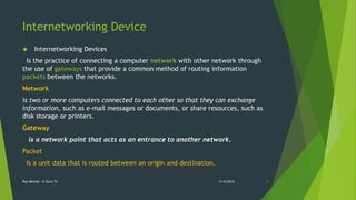 Internetworking device | PPT