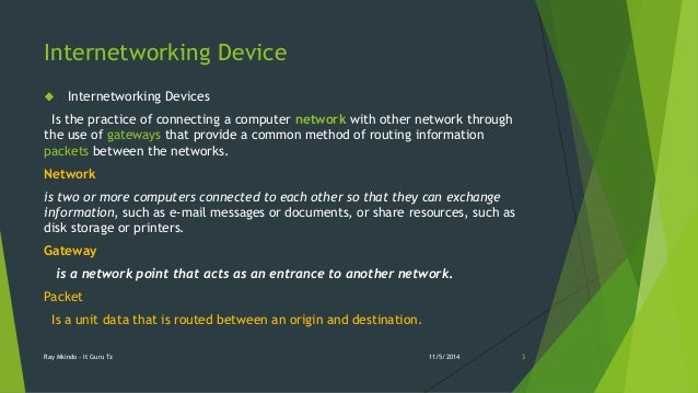 Internetworking device
