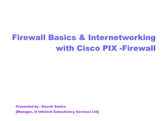 Internetworking With Pix Firewall | PPT