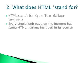 Internet workshop | PPTX