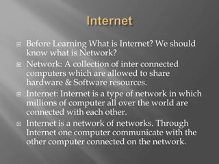 Internet & WWW | PPT