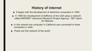 Internet & WWW | PPT