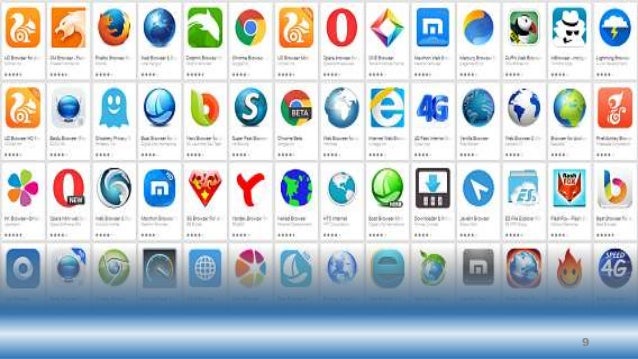 Internet y navegadores web.