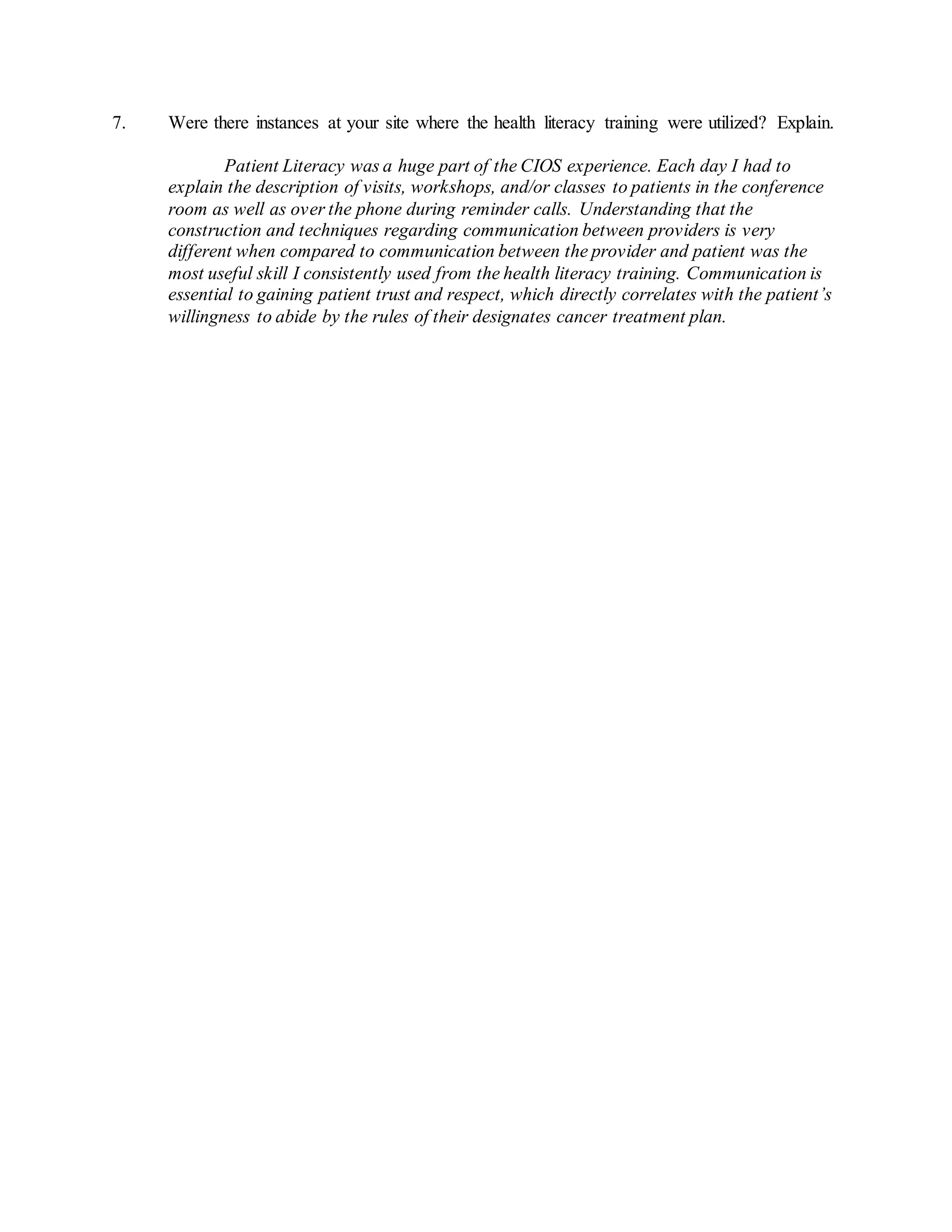 Intern Final Reflection | DOCX