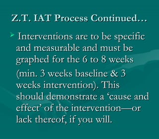 Intern intervention assistance team powerpoint | PPT