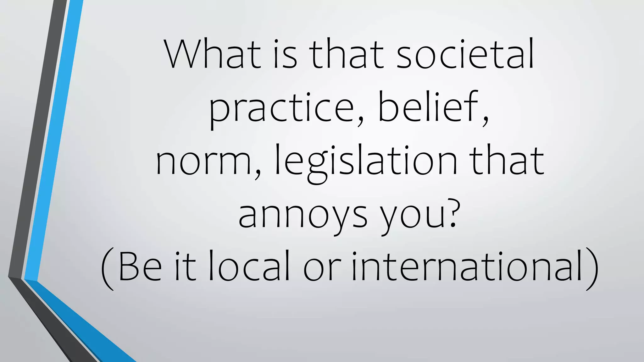Intro to International Norms and Legislation | PPTX