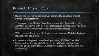 Bsc. Csit Final Year Internship Presentation | PPTX