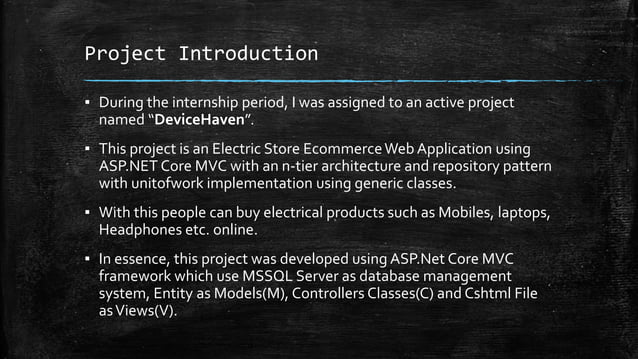 Bsc. Csit Final Year Internship Presentation | PPTX