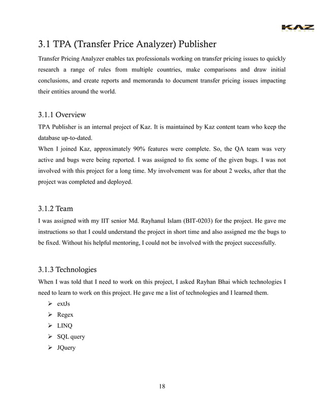 Internship Final Report | PDF