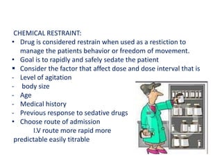 restraint of mentally ill | PPTX