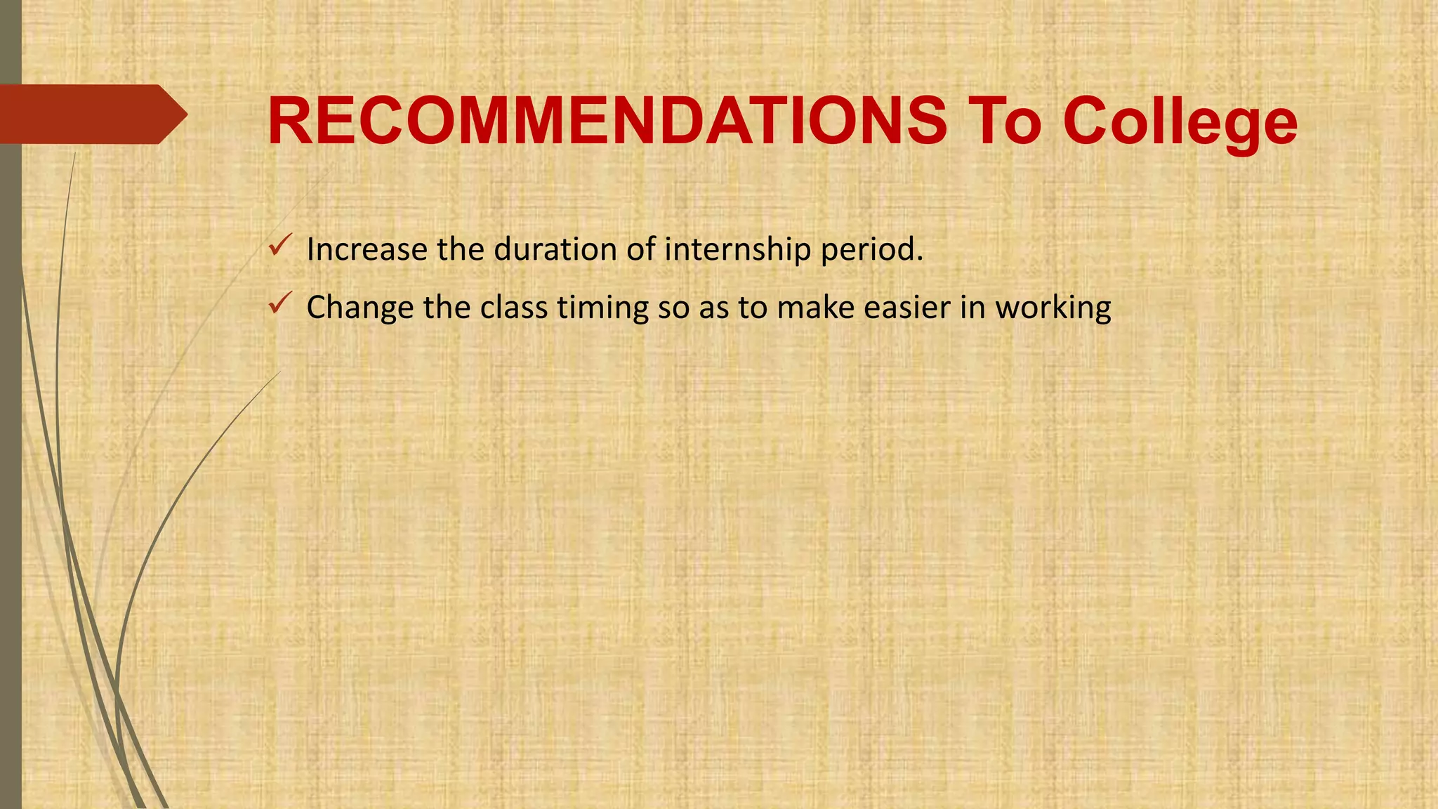 Internship Presentation | PPTX