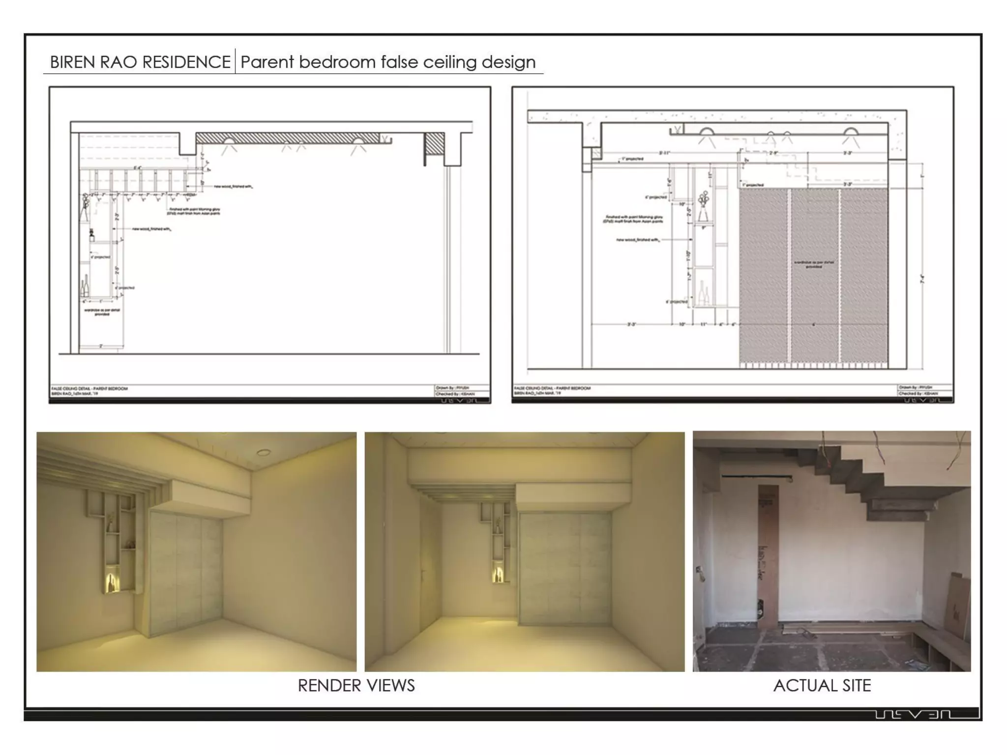 Internship Report - Interior Designer | PDF