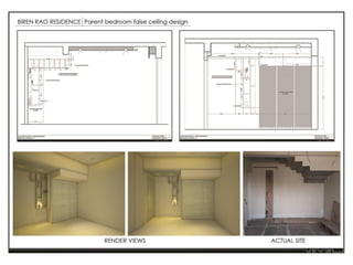 Internship Report - Interior Designer | PDF
