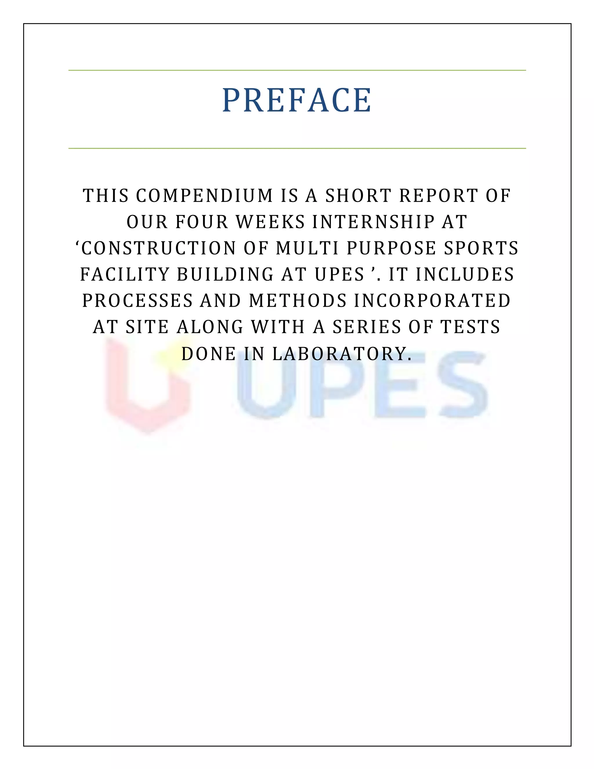 Internship report | DOCX