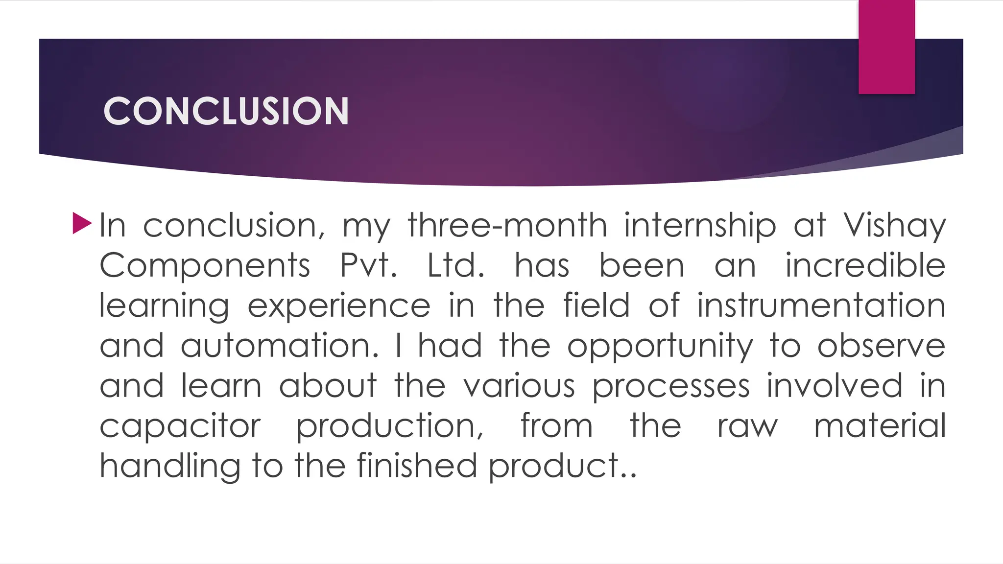 College Internship ppt presentation .pptx | Free Download