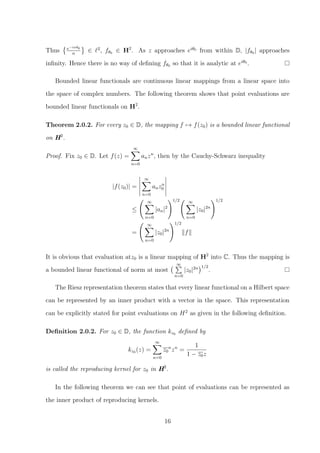 Internship report (Functional Analysis ) | PDF