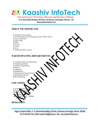 Internship in-chennai-for-cse-oracle-application | PDF