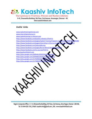 Internship in-chennai-for-ece-in-ccna | PDF