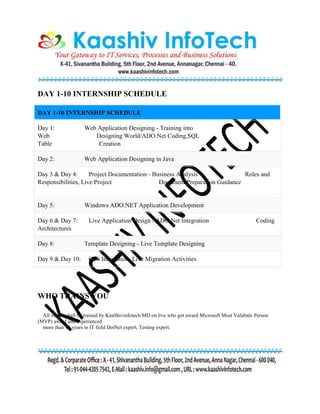 Internship in-chennai-for-eee-matlab-in-advanced-level-of-programming | PDF