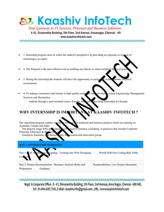 Internship in-chennai-for-mca-in-bigdata | PDF