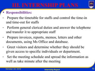 Internship ouddompheap | PPT