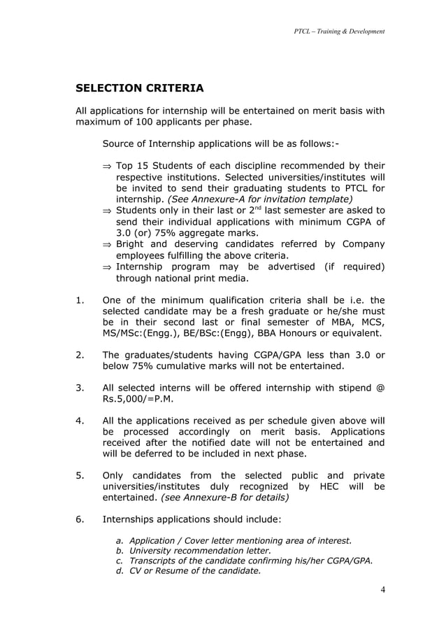Internship policy-1 | PDF
