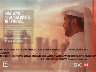 THE WORLD'S LOCAL BANK : HSBC | PPT
