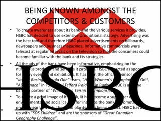 THE WORLD'S LOCAL BANK : HSBC | PPT