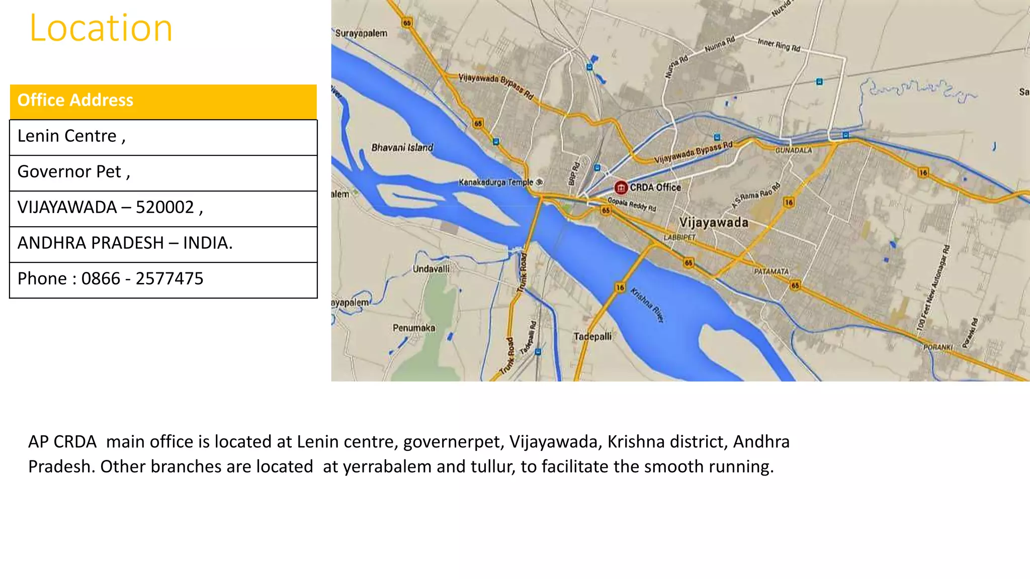 Internship at ap crda | PPTX