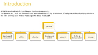 Internship at ap crda | PPTX