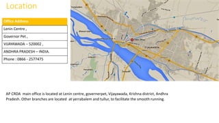 Internship at ap crda | PPTX