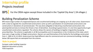 Internship at ap crda | PPTX