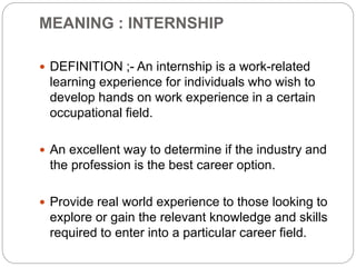 Internship at tribhuwan international airport | PPTX