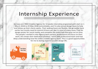 Internship digital portfolio updated | PDF | Drawing and Sketching ...
