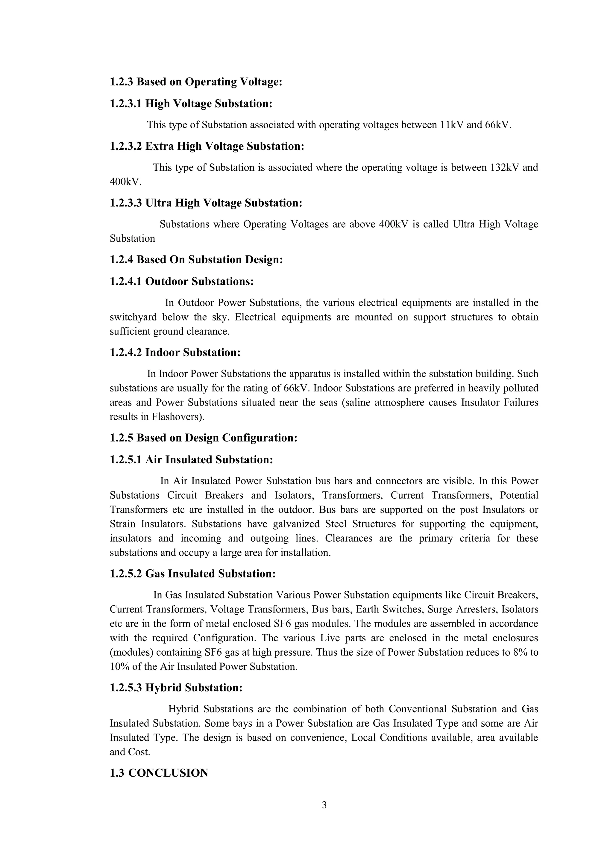 Internship doc 33 11 kv substation | DOC