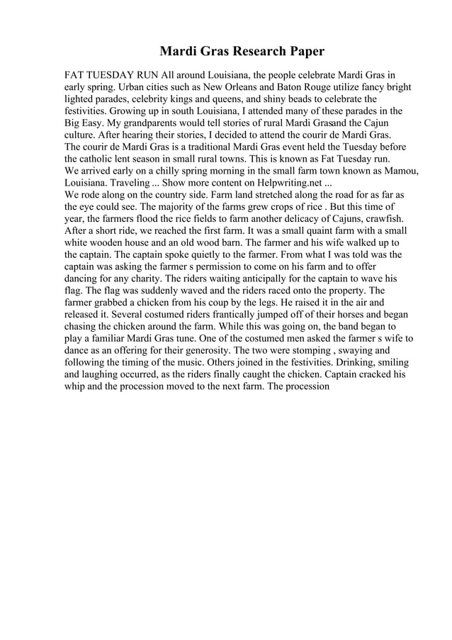 Internship Essay Example | PDF