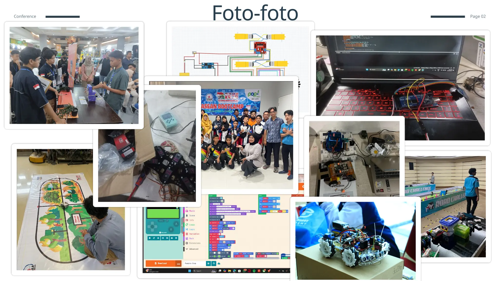 internship experience at PT Racer Robotic Indonesia | PPTX