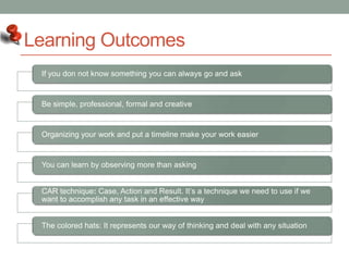 Internship final presentation | PPTX