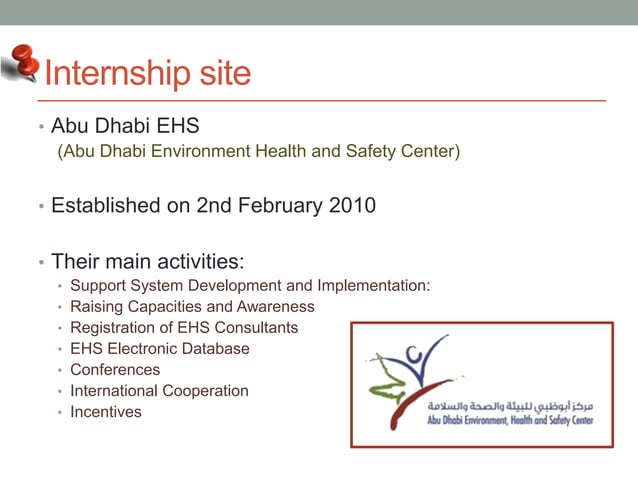 Internship final presentation | PPTX