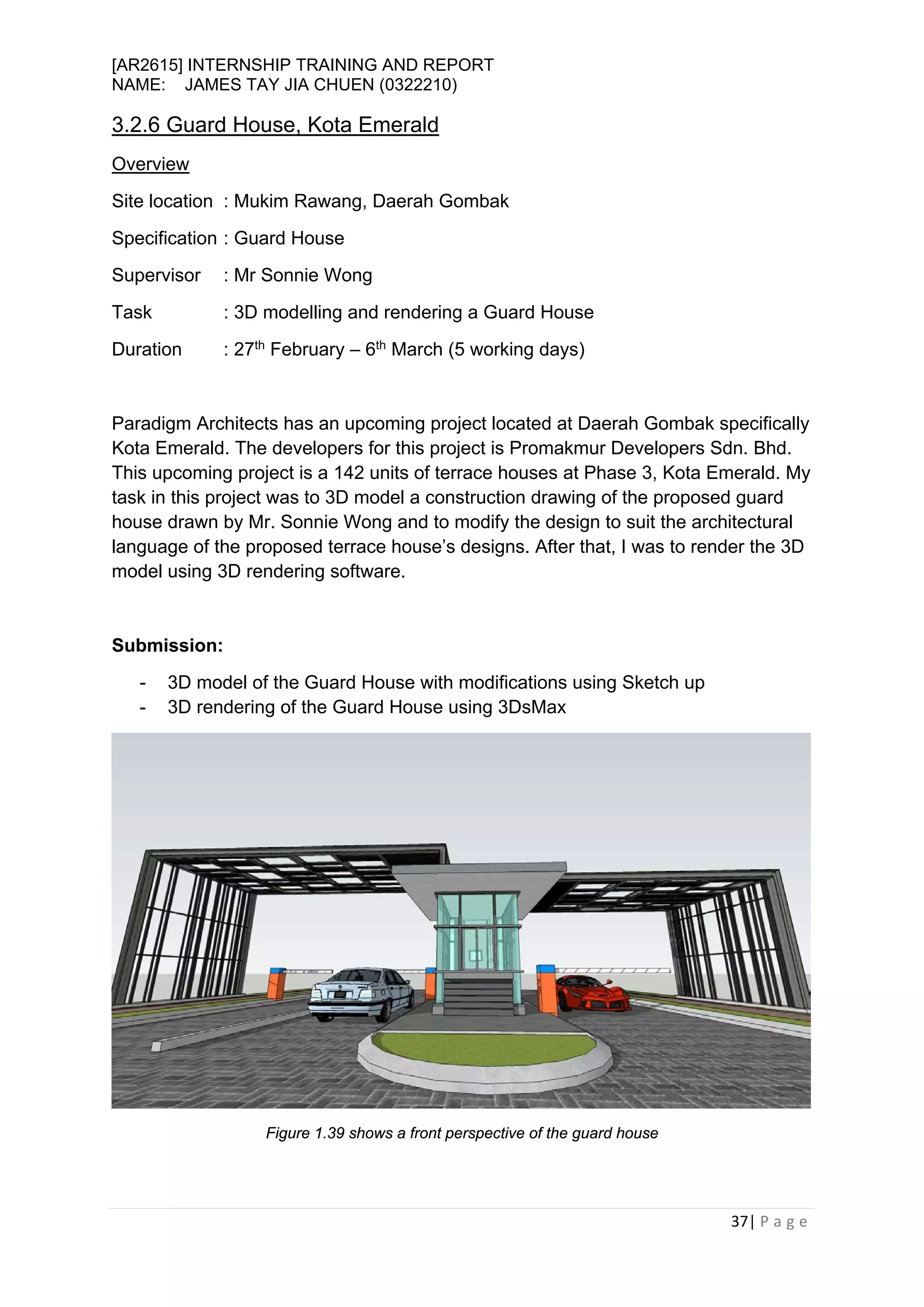 Internship final report 2017 | PDF