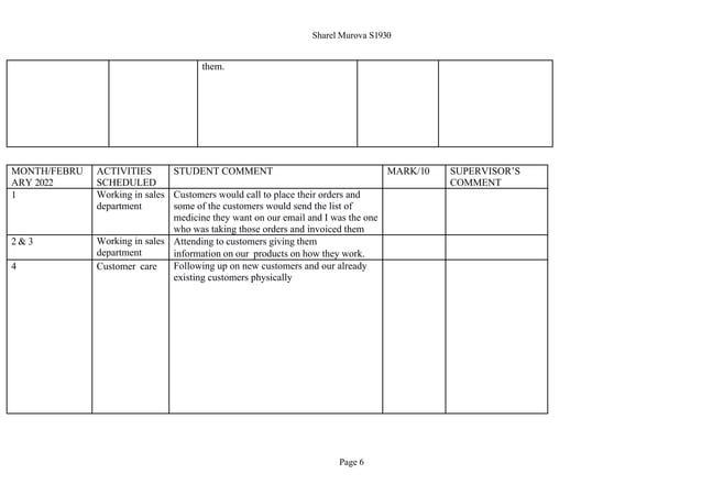 Attachment Log Book | PDF