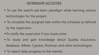 Internship mid-term defense.presentation | PPTX