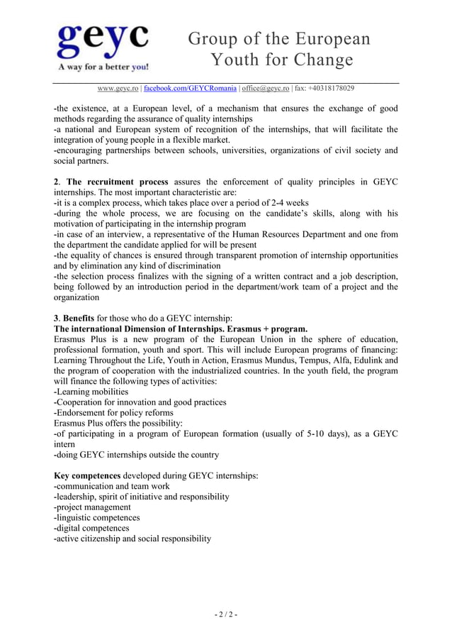 Internship policy | DOCX | Undergraduate Education | College Education