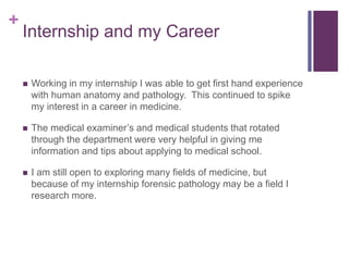 Internship Powerpoint | PPT