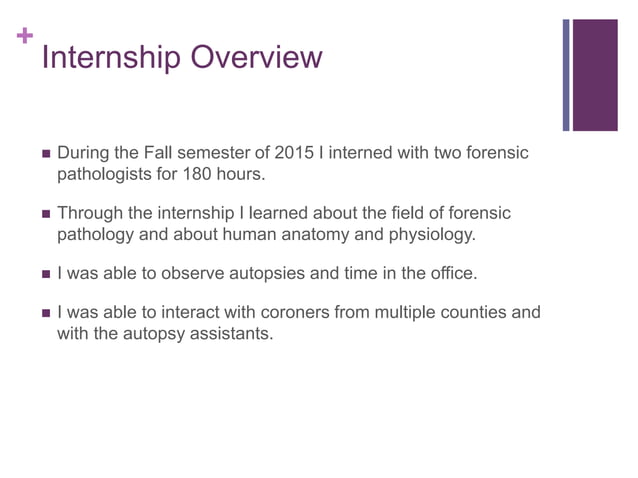 Internship Powerpoint | PPT